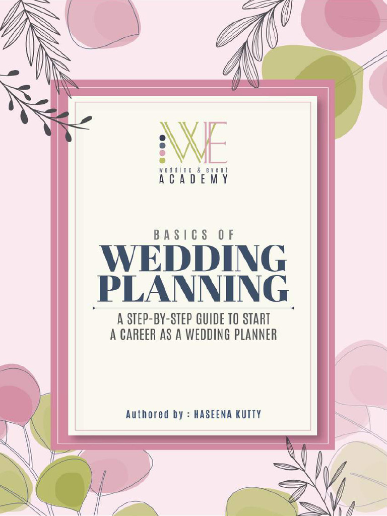Basics of Wedding Planning Chapter 12 Compressed | PDF