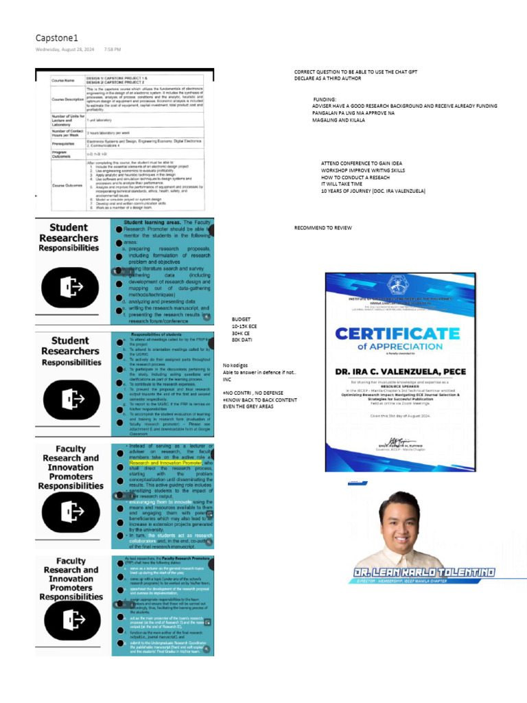 Capstone 1 Guide | PDF | Organic Farming | Organic Foods