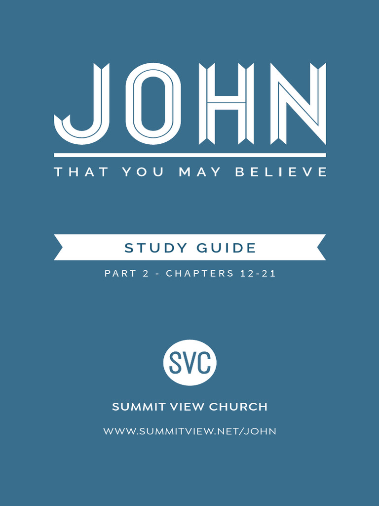 John Study Guide - Part 2 | PDF