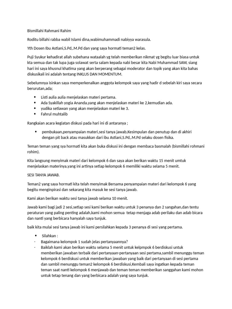 Bismillahi Rahmani Rahim | PDF