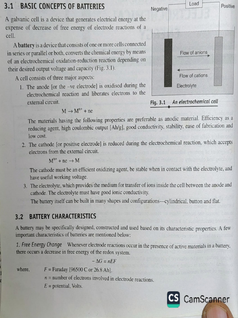 Battery Technology Material | PDF