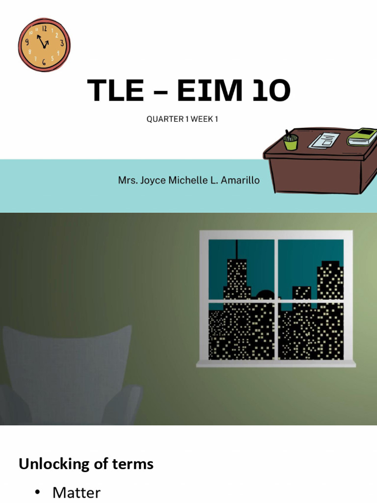 EIM Q1 W1 - Handouts | PDF