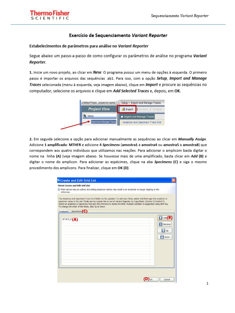 4a - Exercício Sequenciamento Variant Reporter - 2015 | PDF