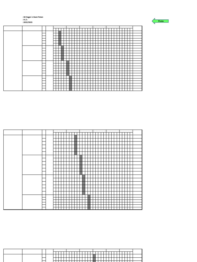 05 Dan 06 Prota Dan Promes Kelas 3 FIXX | PDF