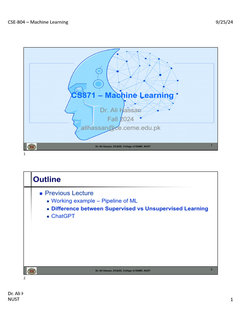 Pre Lecture 3 Linear Regression One Variable Pdf