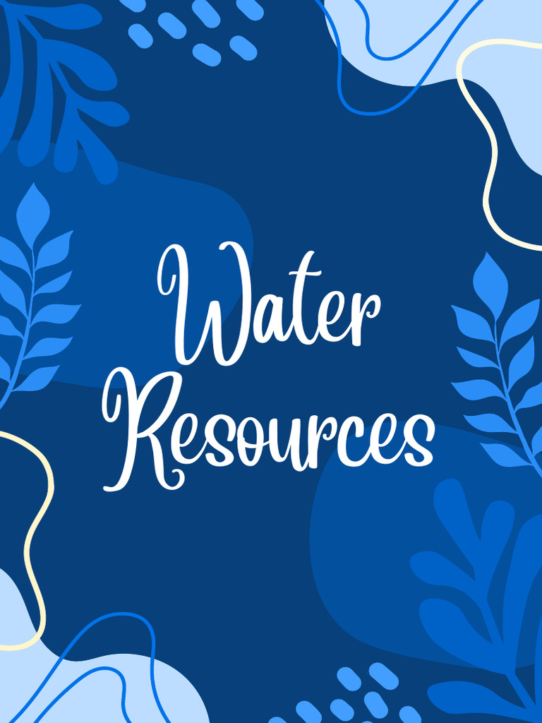 Water Resources | PDF