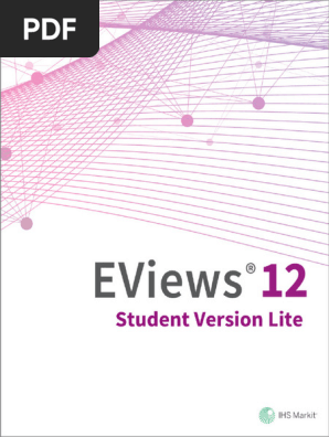 Eviews 12 Student Version