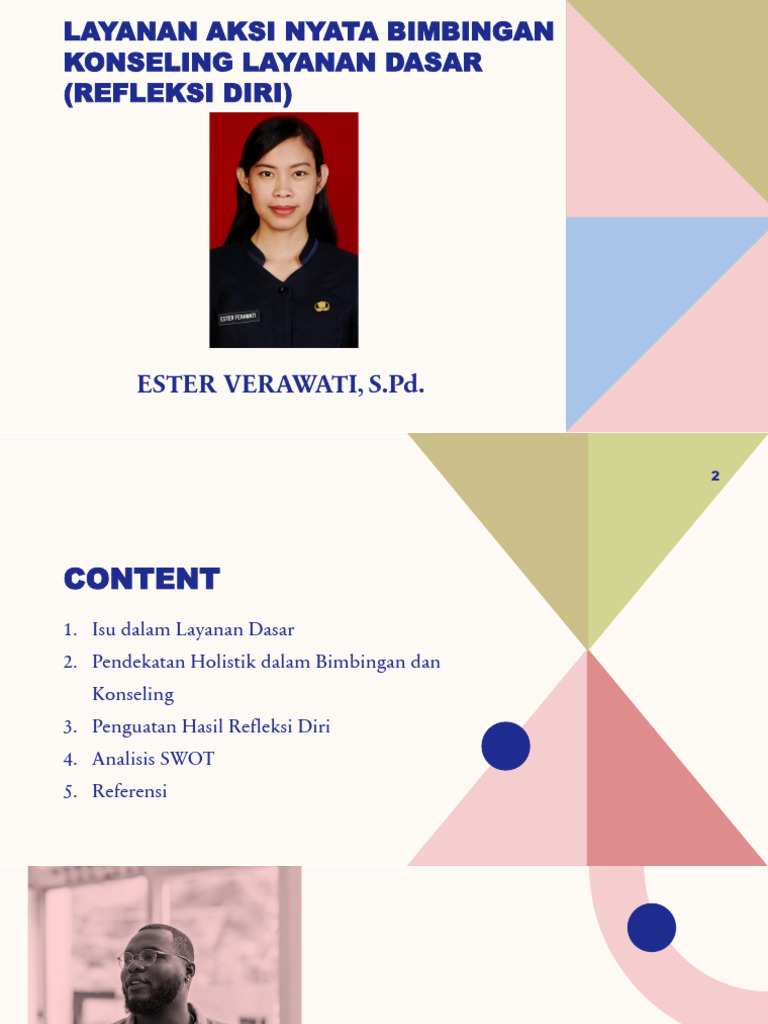 Aksi Nyata BK Layanan Dasar - ESTER | PDF