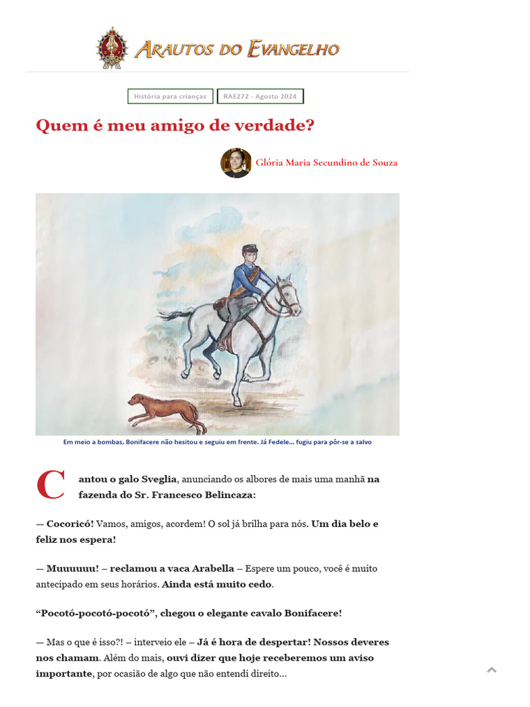 Quem É Meu Amigo de Verdade | PDF