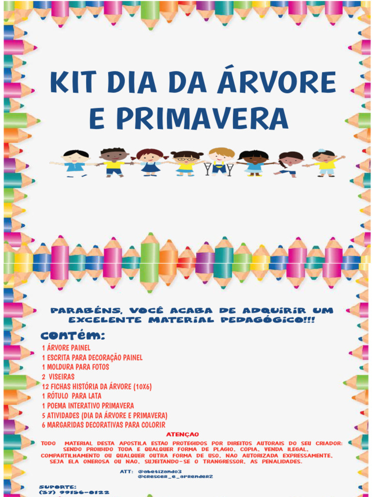 Kit Dia Da Ávore e Primavera | PDF