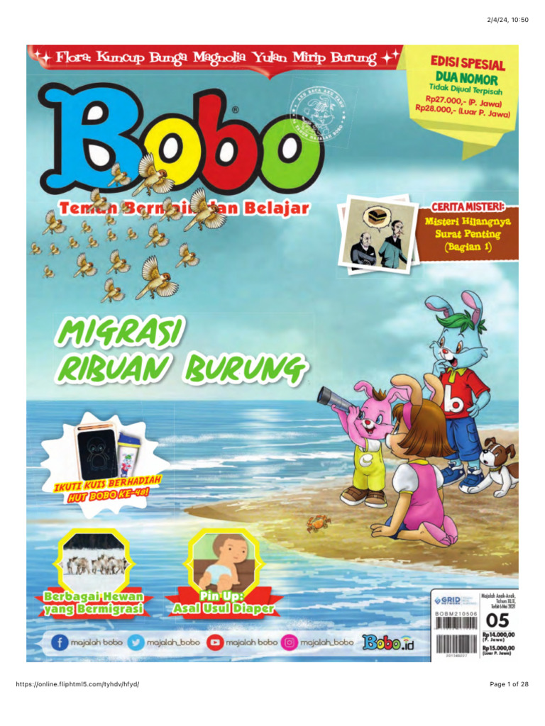 Majalah BOBO 6 Mei 2021 | PDF
