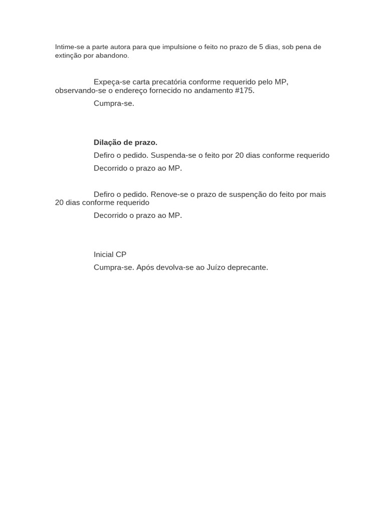 Modelos Despachos | PDF