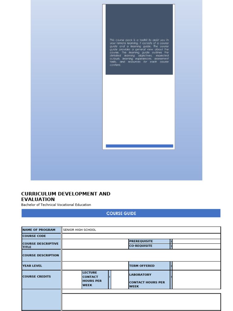 COURSE-PACK-TEMPLATE JAY | PDF