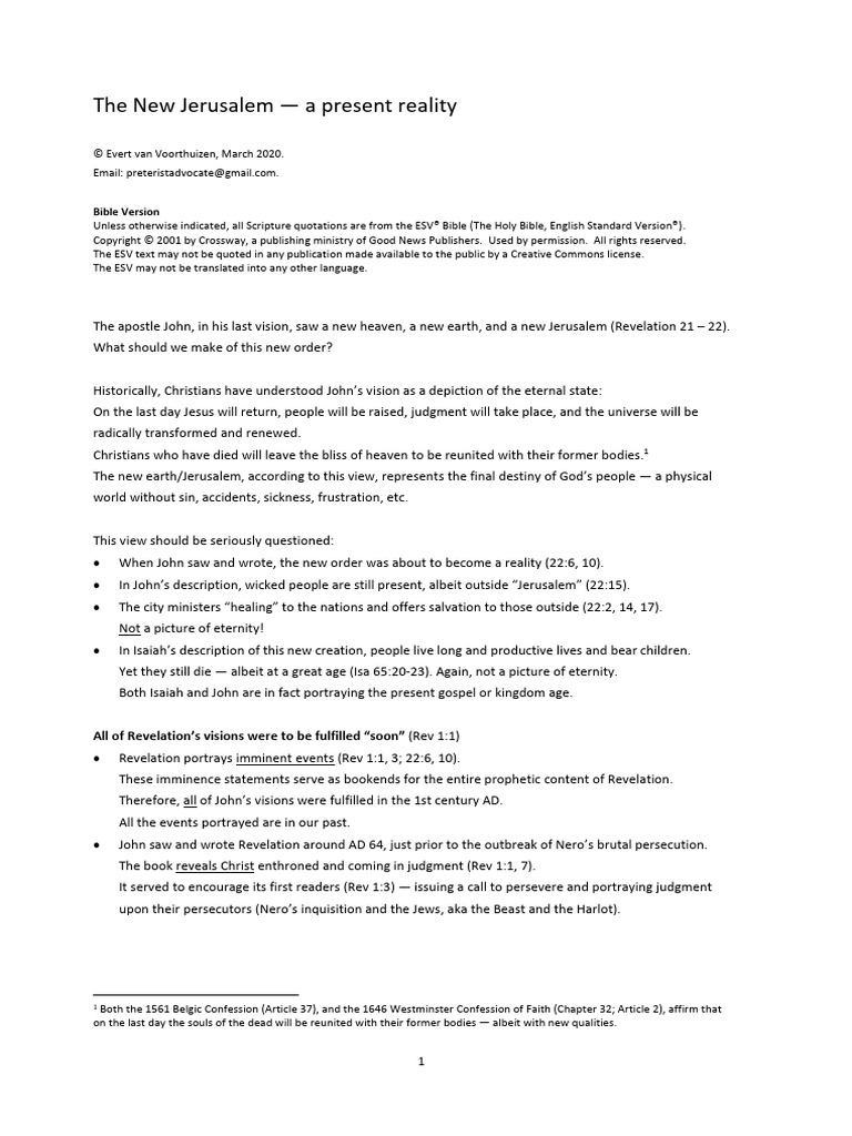 The New Jerusalem | PDF