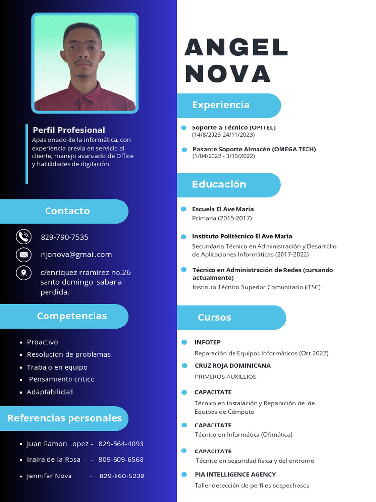 Angel Ricardo Cv | PDF