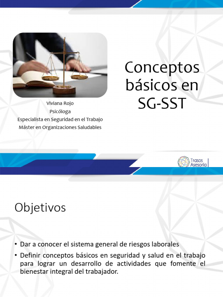 Conceptos Básicos en SG-SST | PDF