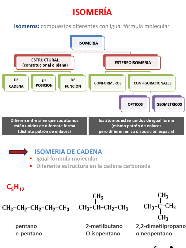 Isomeria, Estereoisomeria y Conformeros | PDF