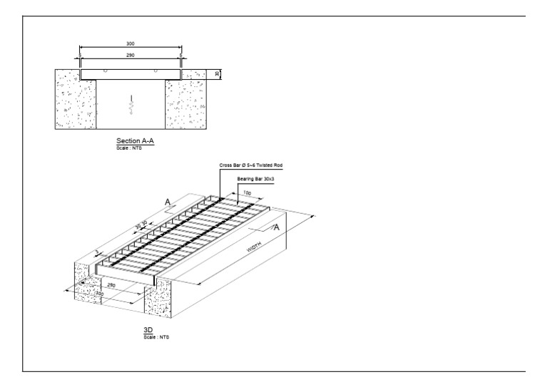 Section A-A: Scale: NTS | PDF
