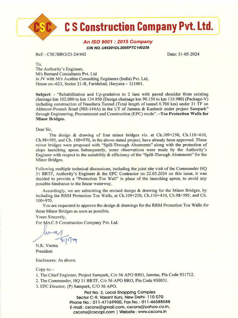 Toe Wall (Spill Through) | PDF