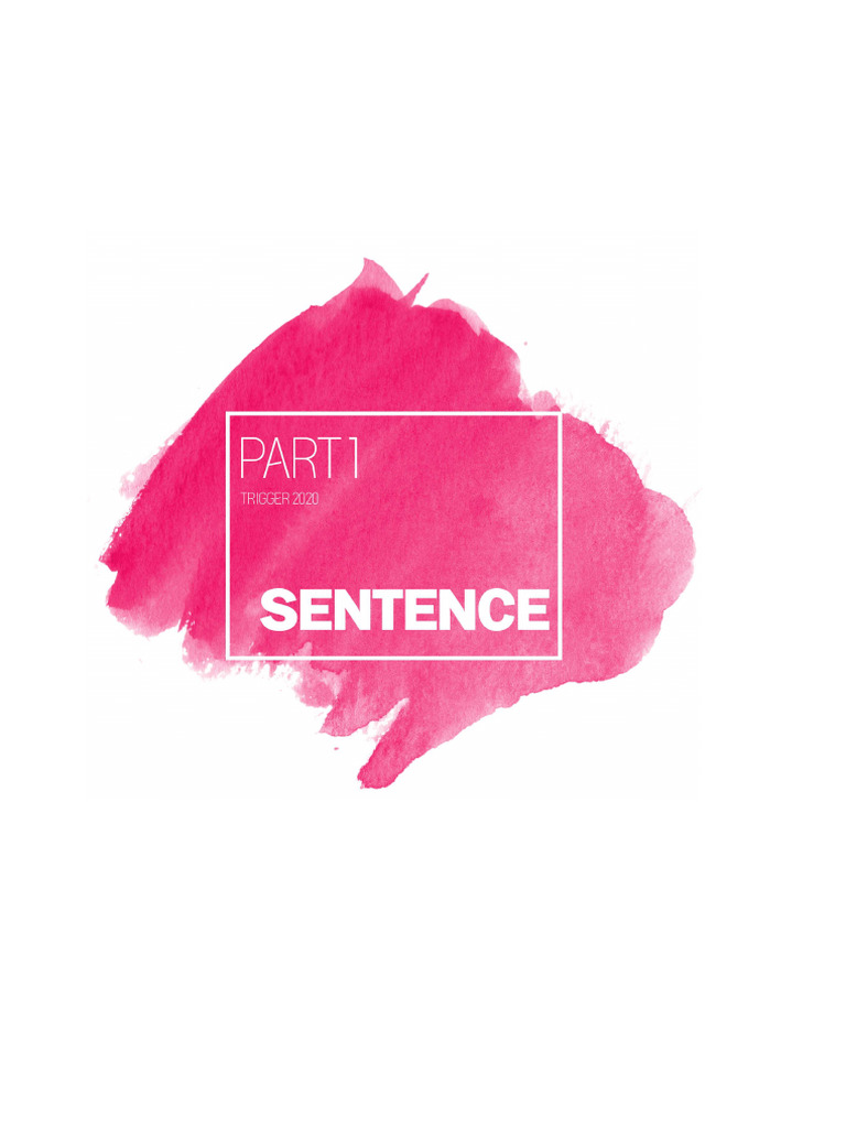 Trigger PART1 Sentence | PDF