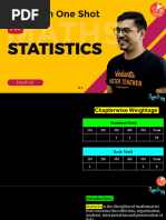 Grade 10 Statistics Chapter Notes | PDF | Mean | Standard Deviation