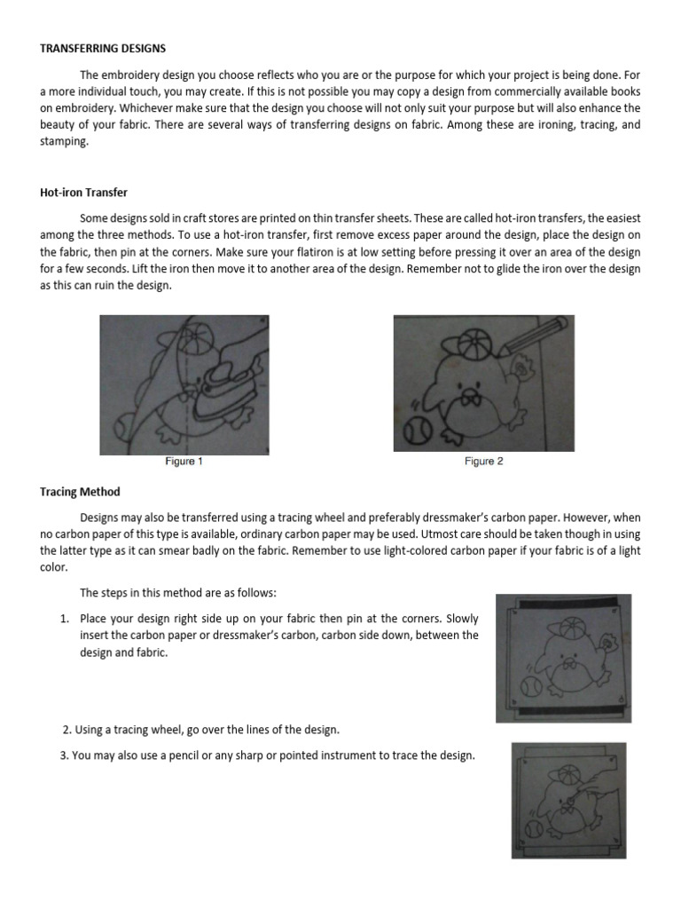 TRANSFERRING-DESIGNS | PDF