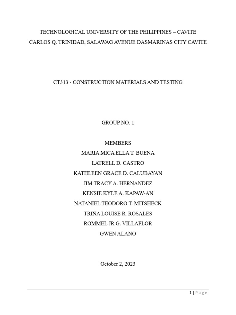 Written Report Group1 | PDF