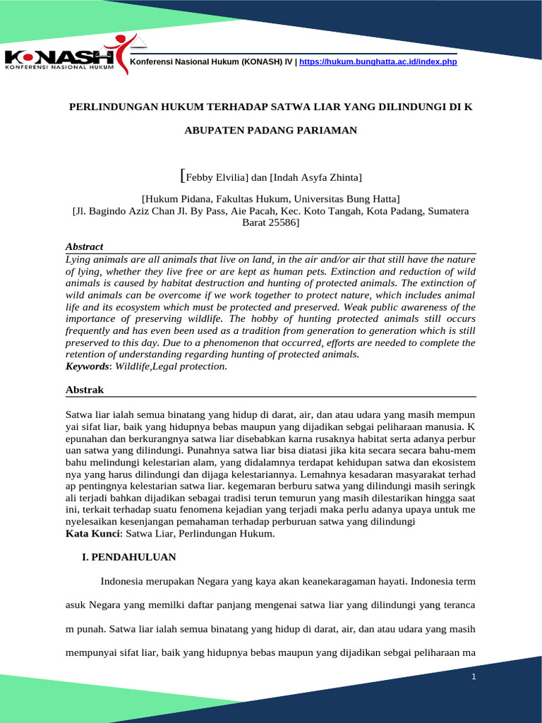 NEW Template Artikel KONASH IV INDAH ASYFA FEBBY ELVILIA | PDF