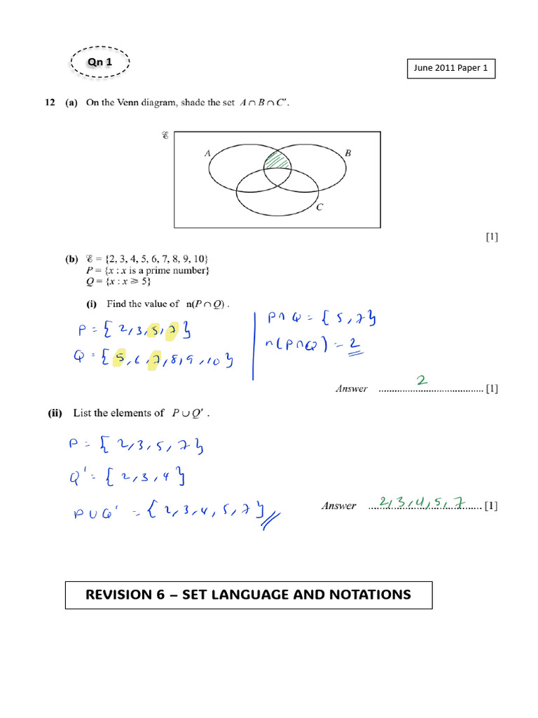 Revision 6 - Set Language and Notations - 240928 - 100910-1 | PDF