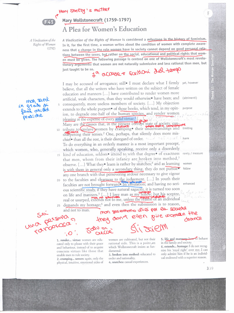 Mary Wollstonecraft | PDF