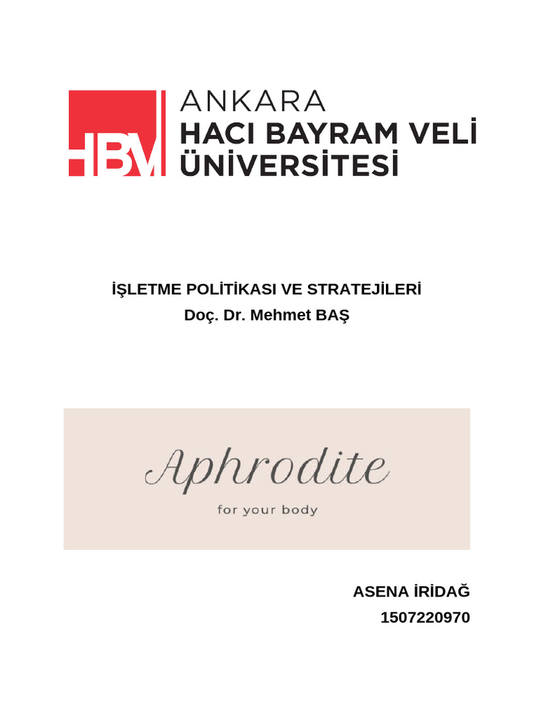 ??letme Pol?t?Kasi Ve Stratej?Ler? | PDF