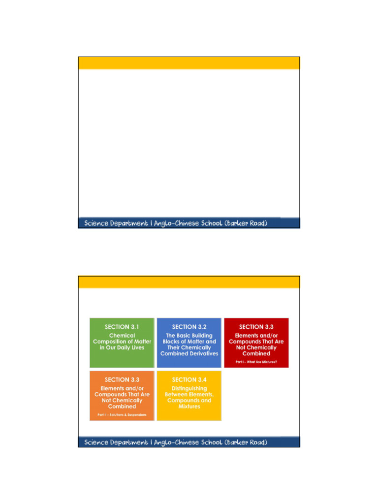 Chapter 3 Cheatsheet Slides | PDF