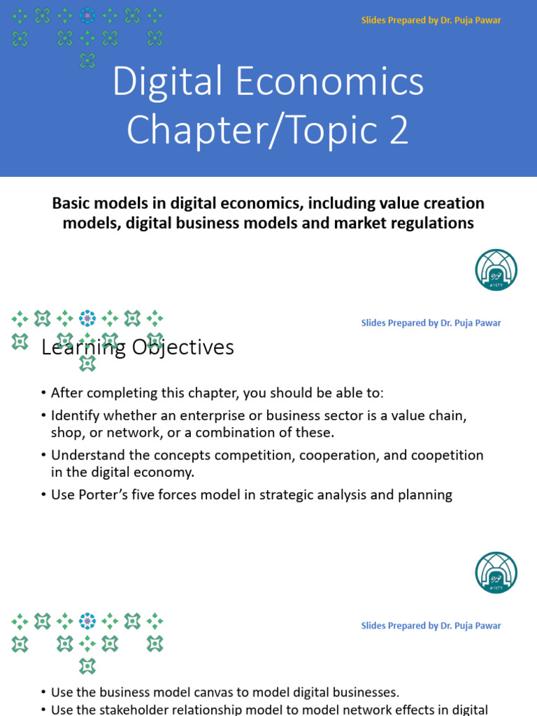Chapter 2 - Digital Economics | PDF