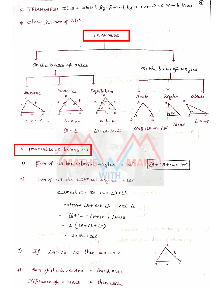 Triangles Concept-11-16 | PDF