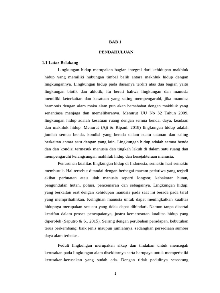 Bab1 - Lampiran | PDF