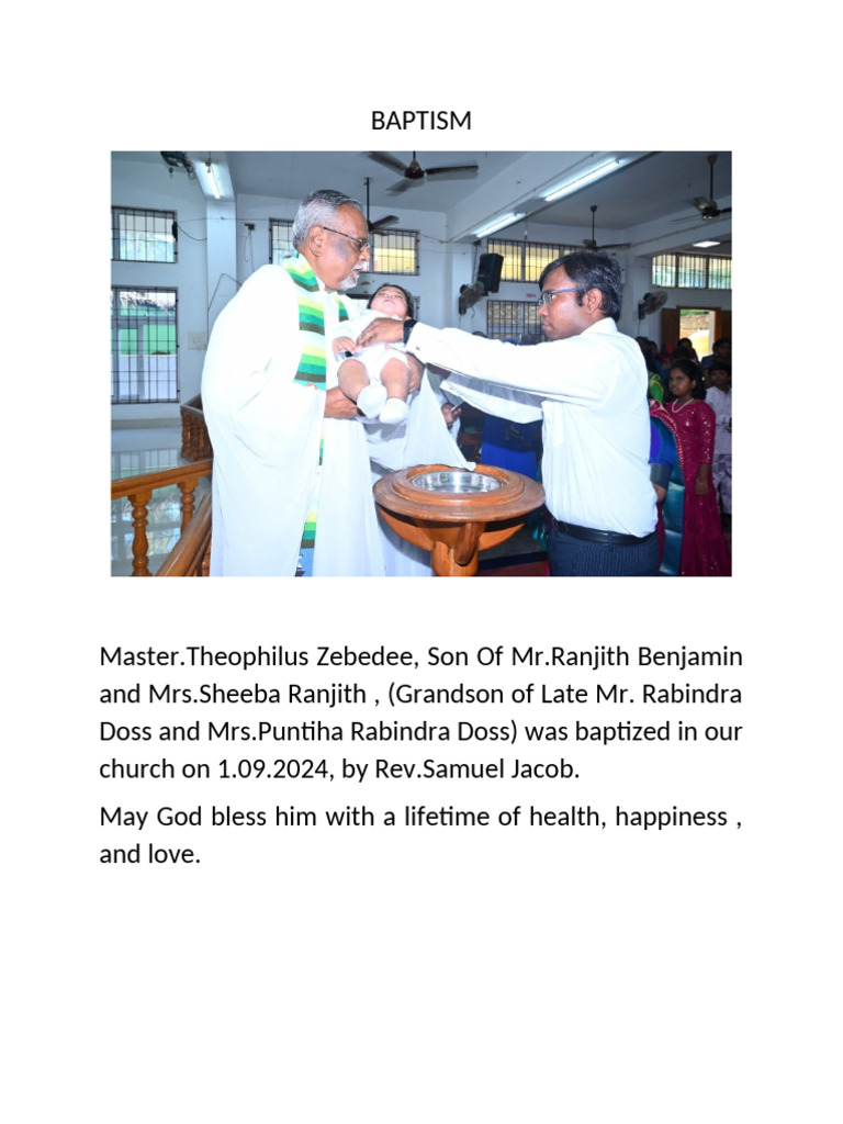 Baptism | PDF