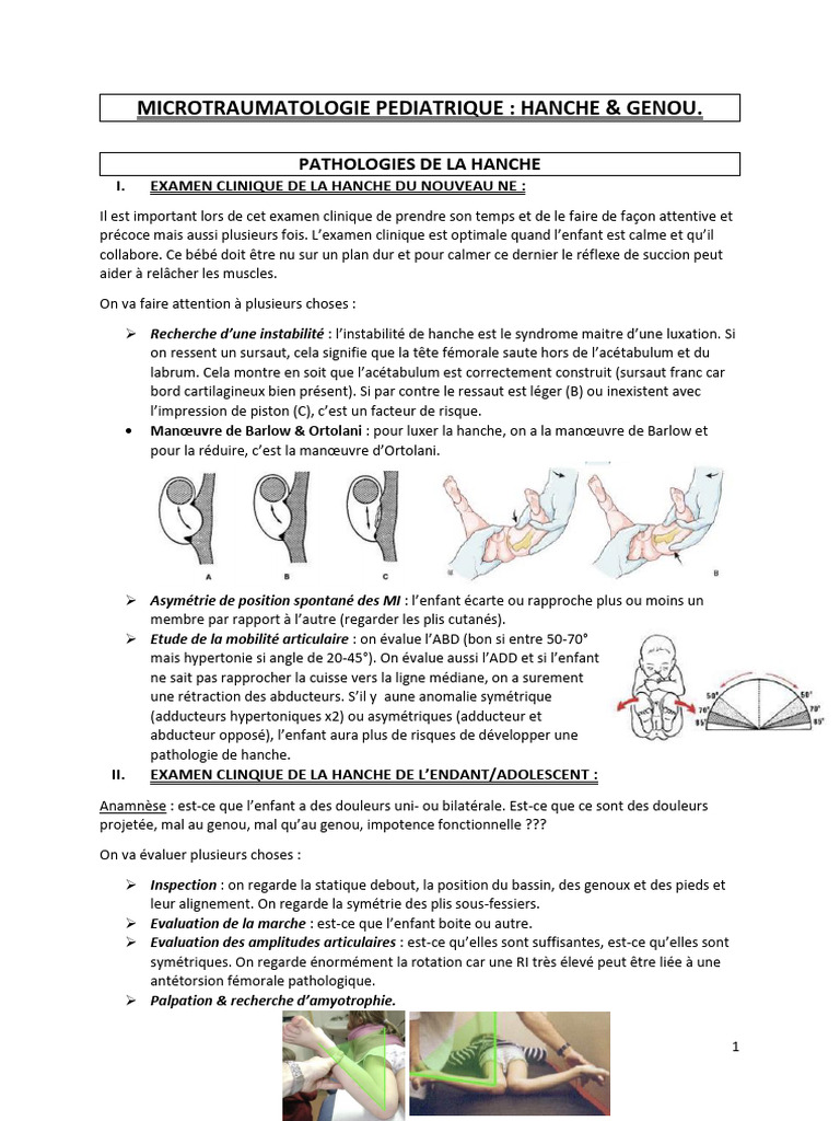 CHAPITRE 2 Trauma Pédia | PDF