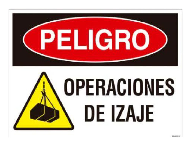 Aviso Izaje De Cargas Pdf