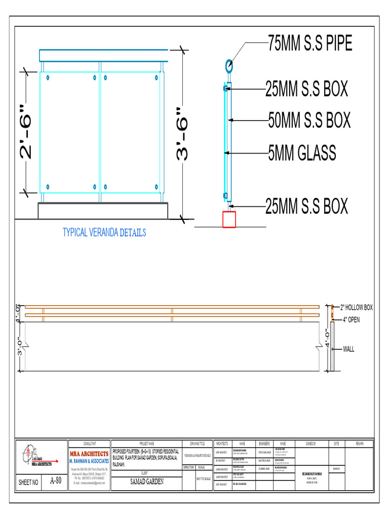 75Mm S.S Pipe 25Mm S.S Box: Details | PDF