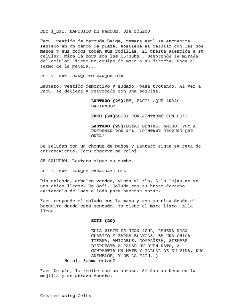 Script My Project | PDF