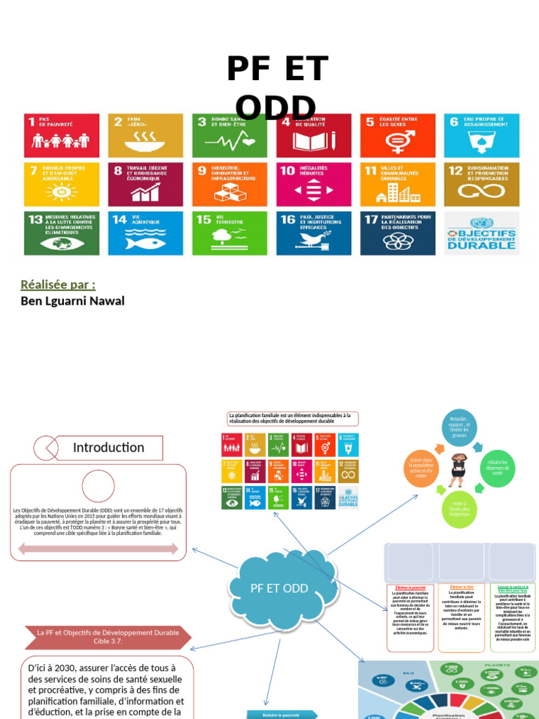 (ODD) Objectifs de Développement Durable | PDF