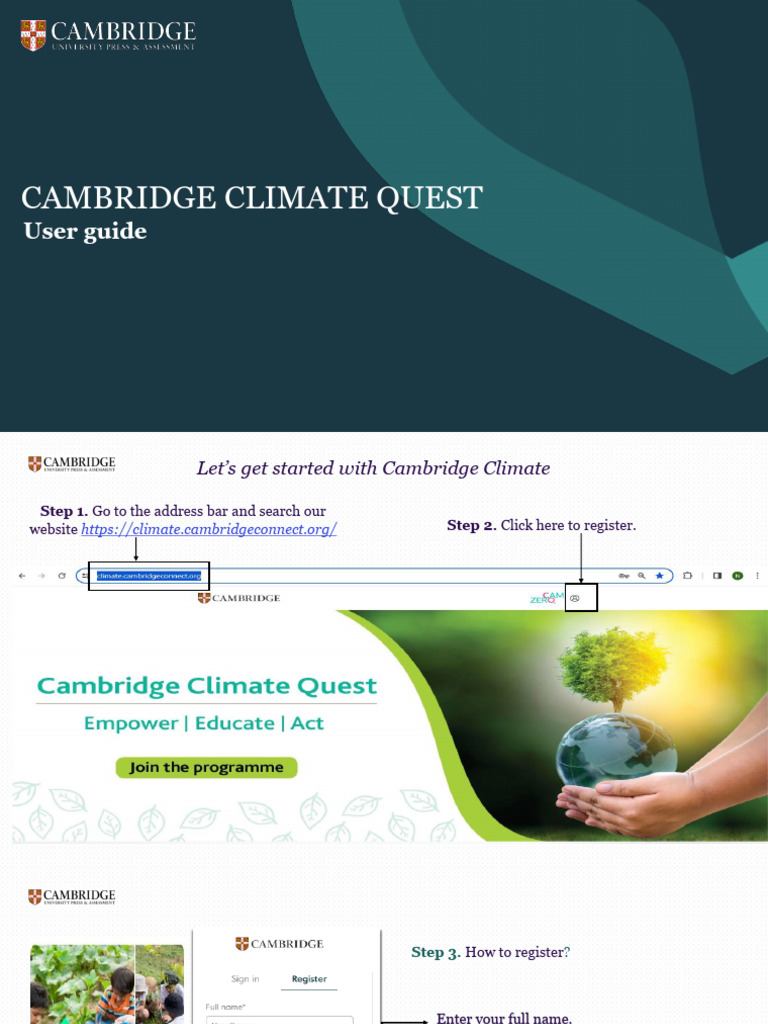 How To Register Tutorial Pdf