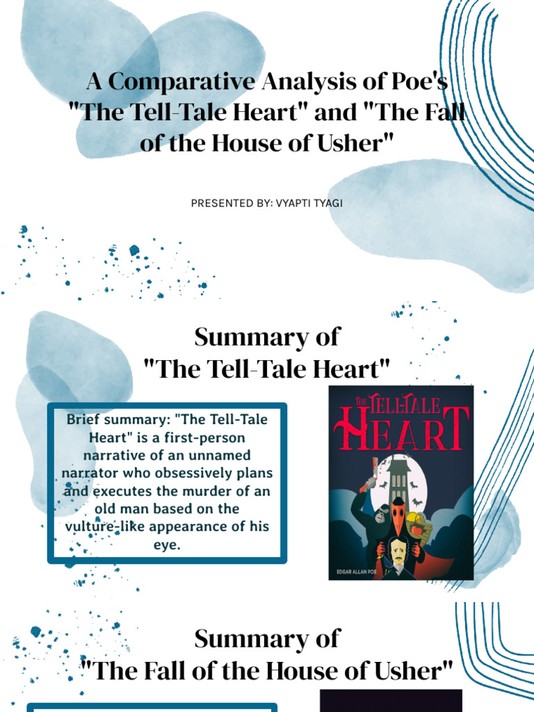A Comparative Analysis of Poe's - The Tell-Tale Heart - and - The Fall ...