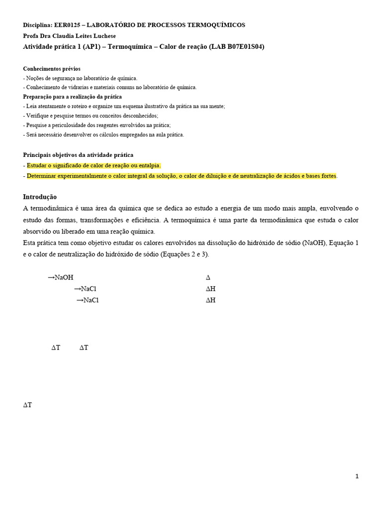 Atividade Prtica - AP1.cll | PDF