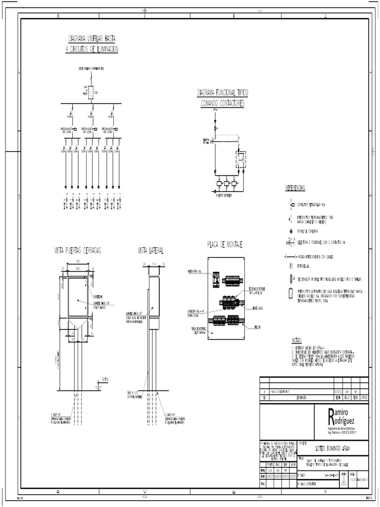 Da-uni-il-03 - Plano Unifilar Tablero Tipico de Iluminacion | PDF