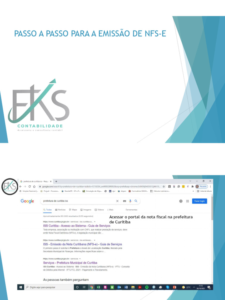 Passo a Passo Emissao de Nfs-e | PDF