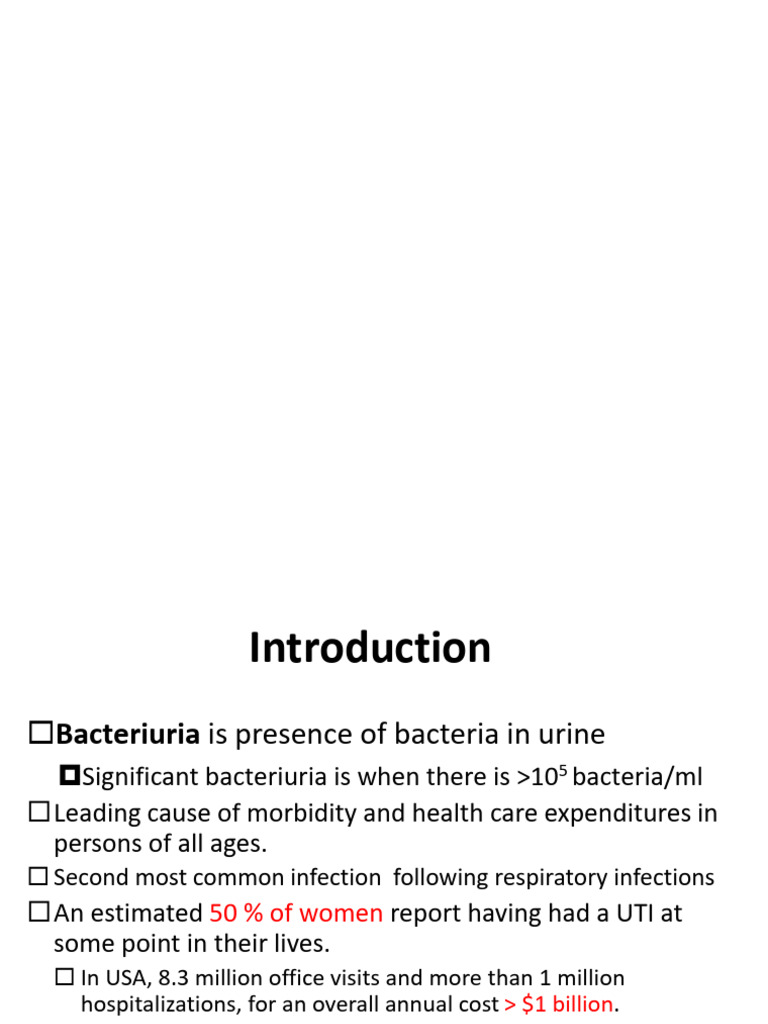 Urinary Tract Infection Microbiology Guide | PDF | Urinary Tract ...