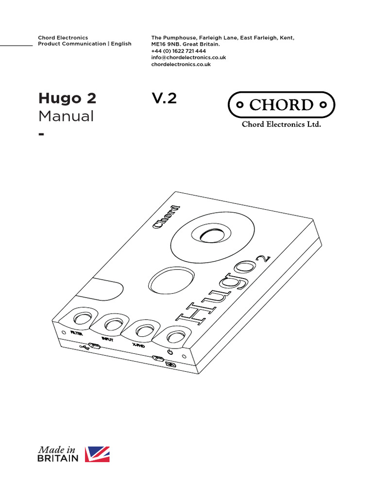 Hugo 2 User Manual V2 | PDF
