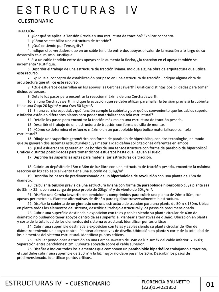 002 - Preguntas 01.tracción | PDF