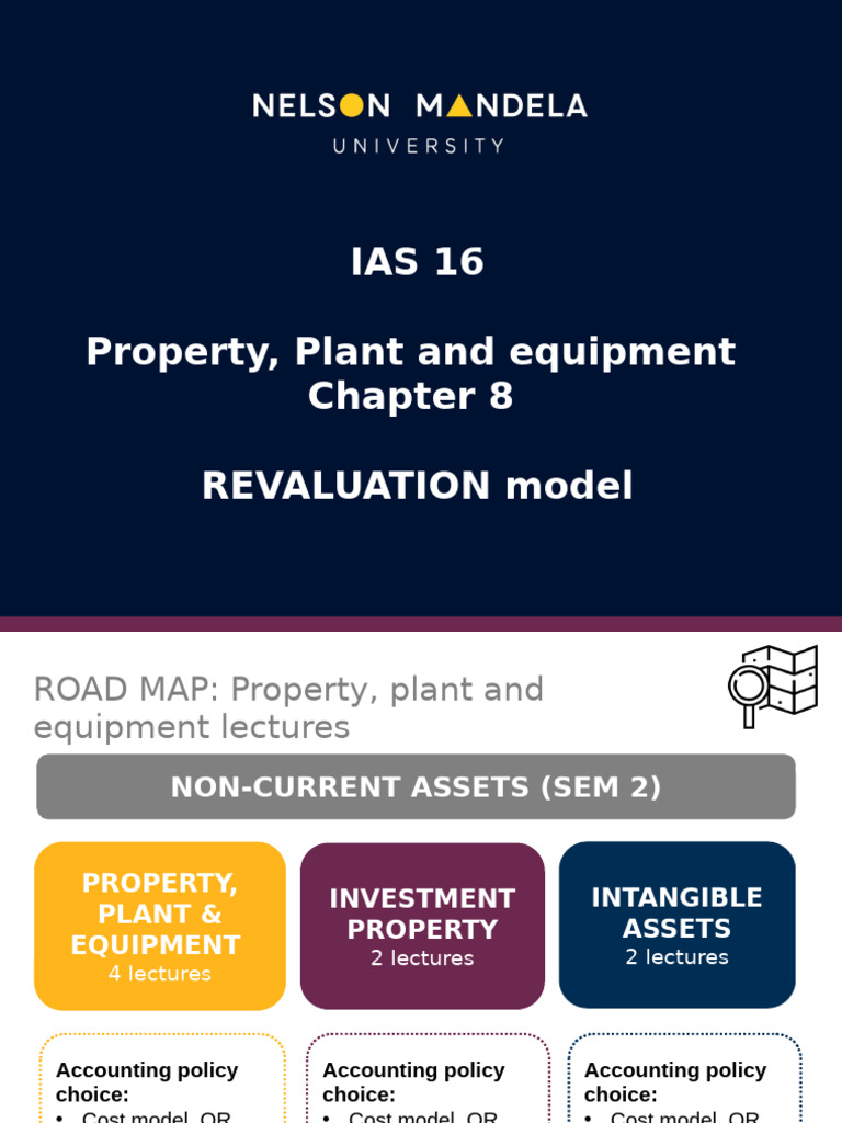 CH 8 PPE Revaluation Model - Lect 1 | PDF | Depreciation | Fair Value